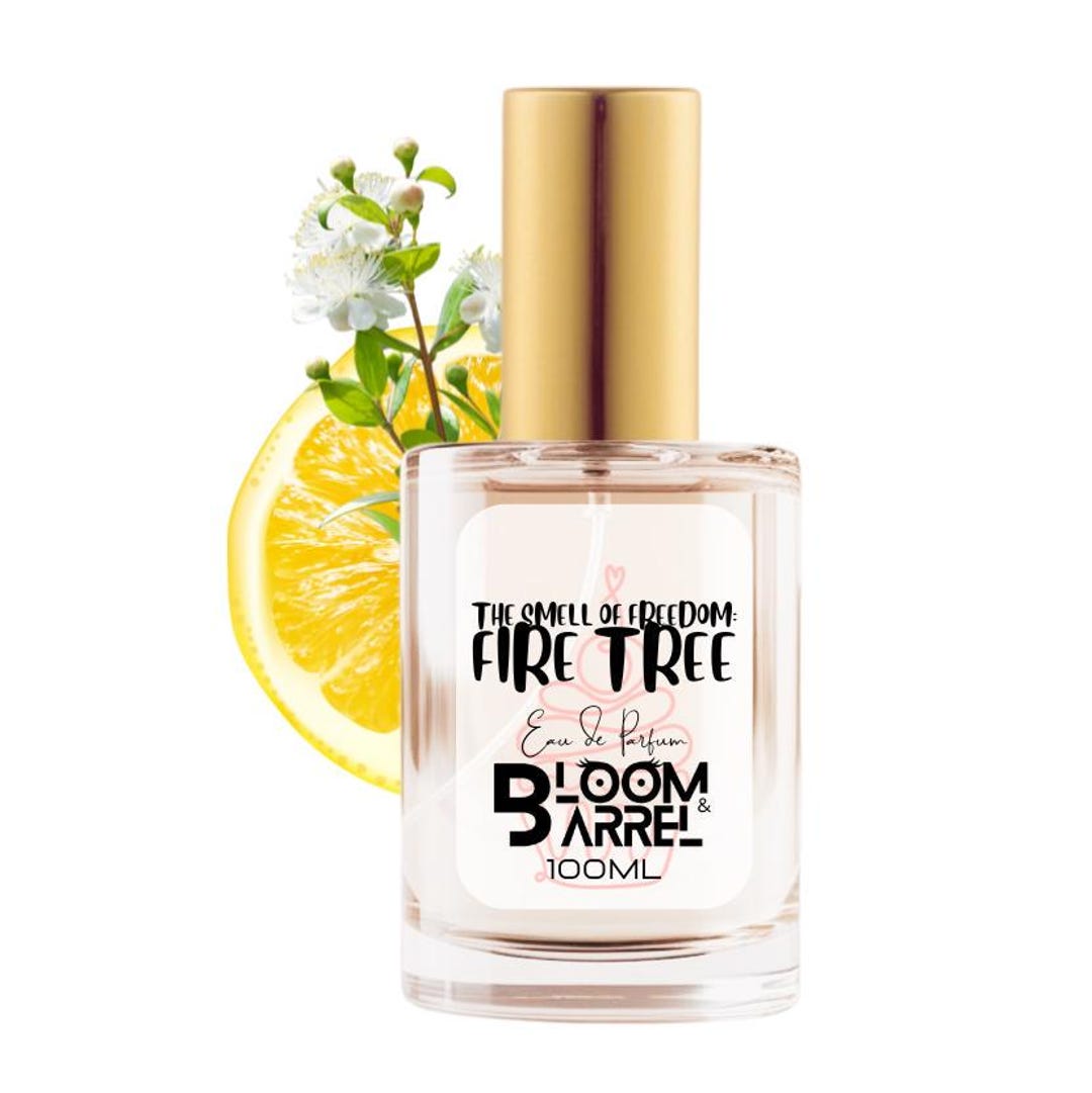 FIRE TREE Perfume | Lemon + Myrtle + Sandalwood + Ginger | Spicy ...