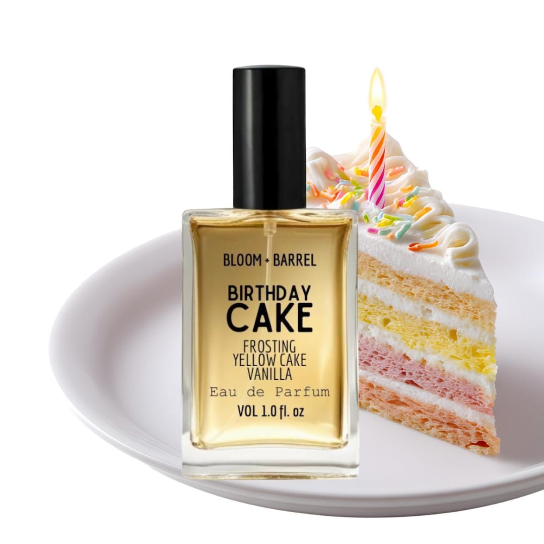 Birthday Cake Gourmand Perfume: Yellow Cake & Vanilla Frosting Scent - Etsy