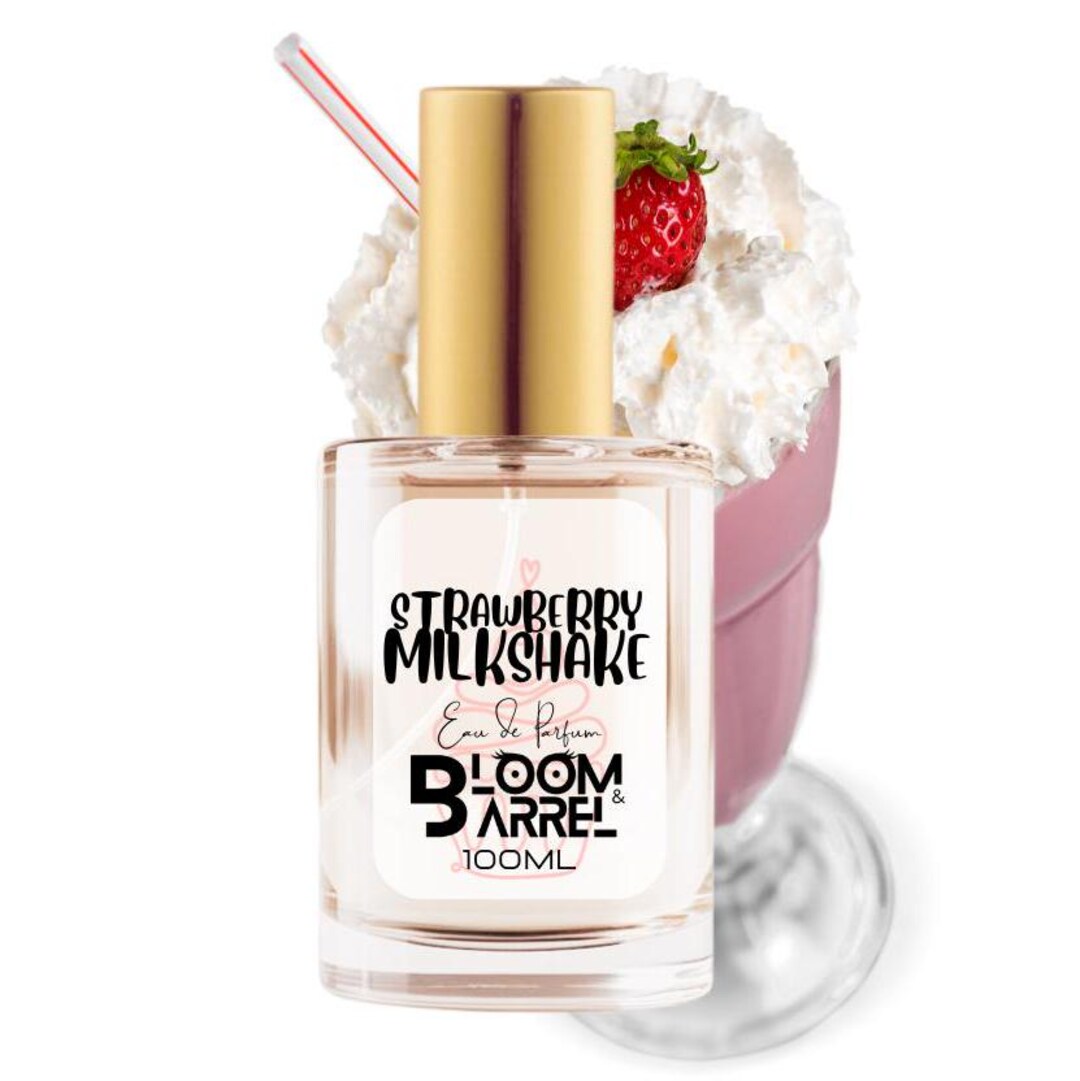 STRAWBERRY MILKSHAKE PERFUME | Citrus + Strawberry | Gourmand Perfume ...