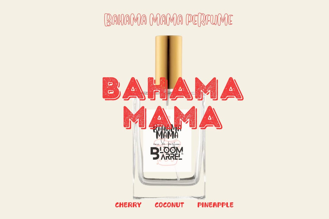 BAHAMA MAMA PERFUME Gourmand Coconut Cherry Perfume Perfume Spray Sugar ...