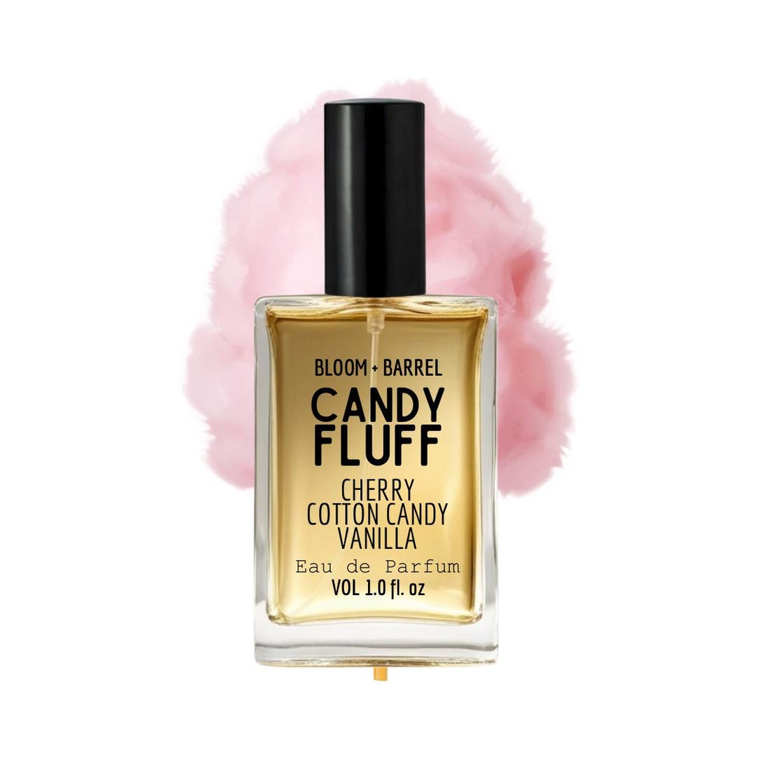 Candy Fluff Perfume: Cotton Candy, Vanilla & Cherry - Gourmand Vegan ...