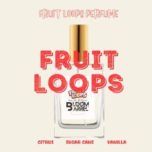 FRUIT LOOPS PERFUME Handmade Perfume Spray Unisex Perfume Gourmand ...