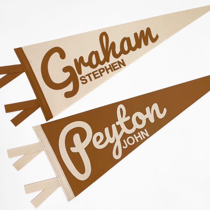 Pennant Flag Banner - Etsy