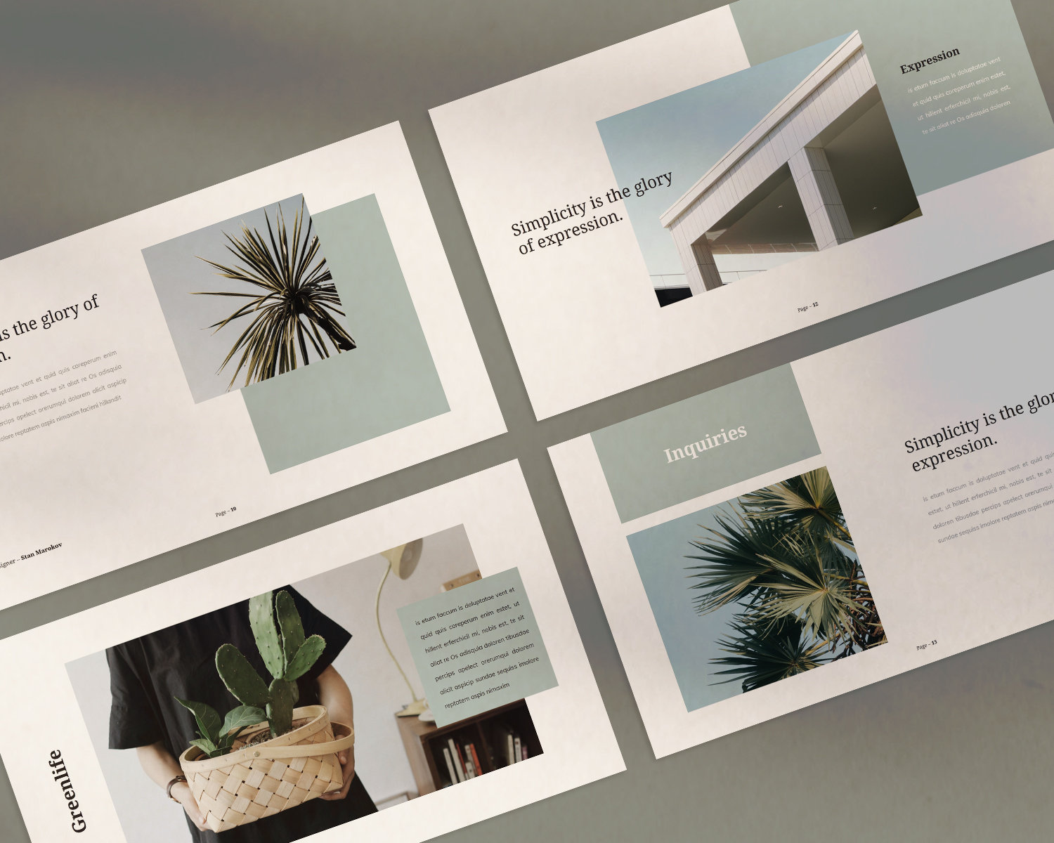 Multiva - Minimalist Presentation | Lookbook | Catalogue | Ebook ...