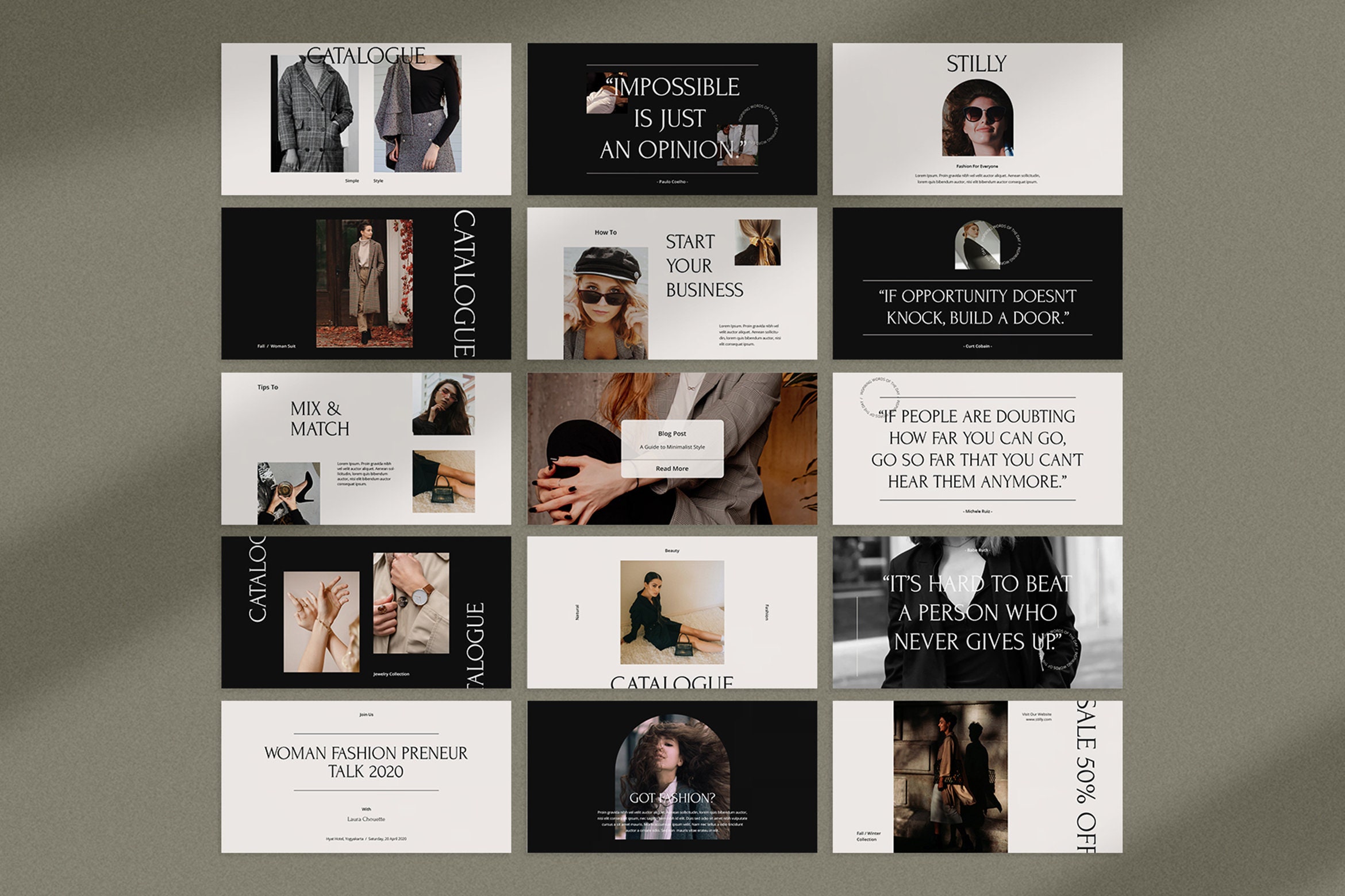 Stilly Instagram Pack Canva & Photoshop - Etsy