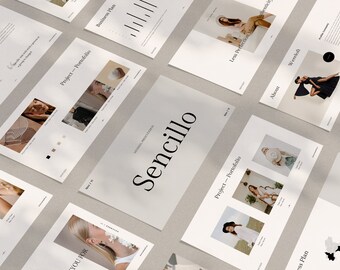 Lookbook Template - Etsy