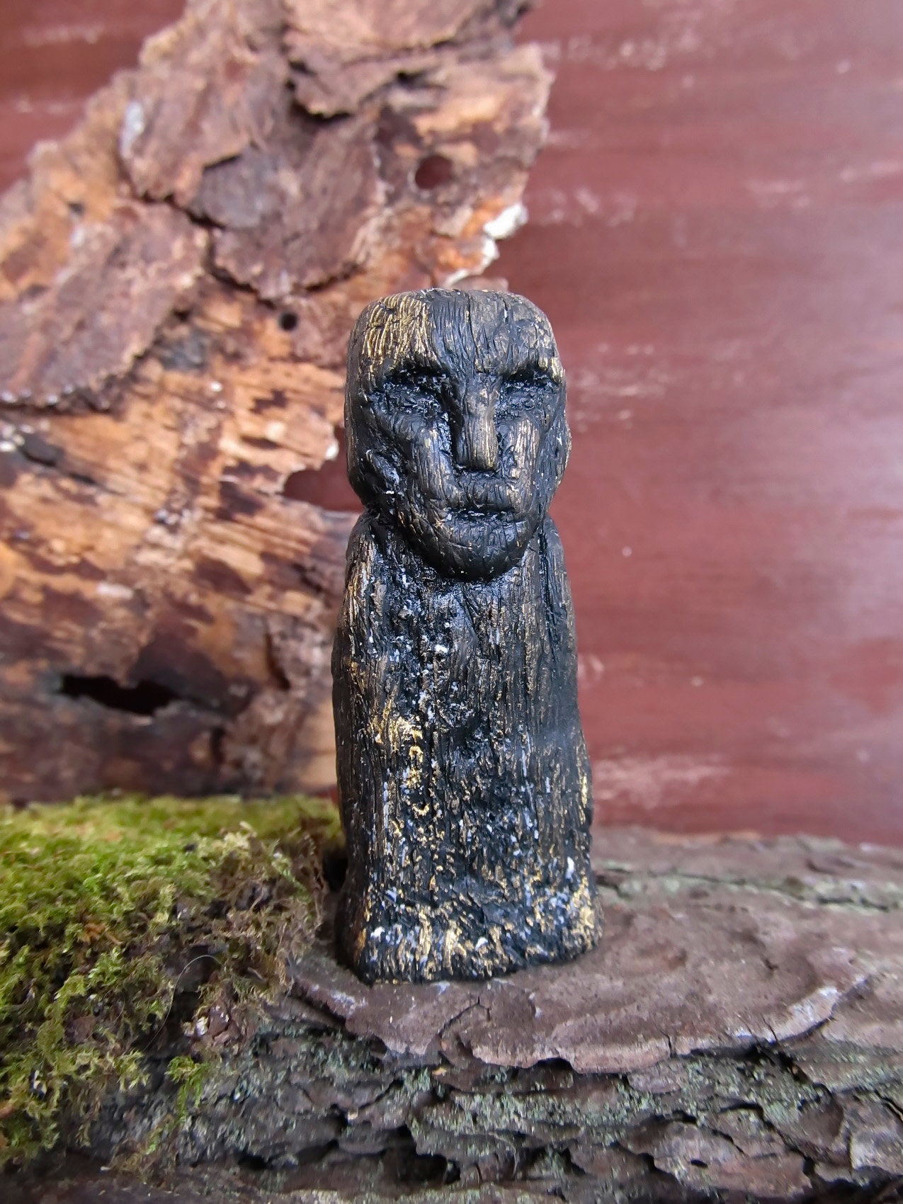 Azazel figurine Fallen angel figure Demon Desert Pagan Art | Etsy