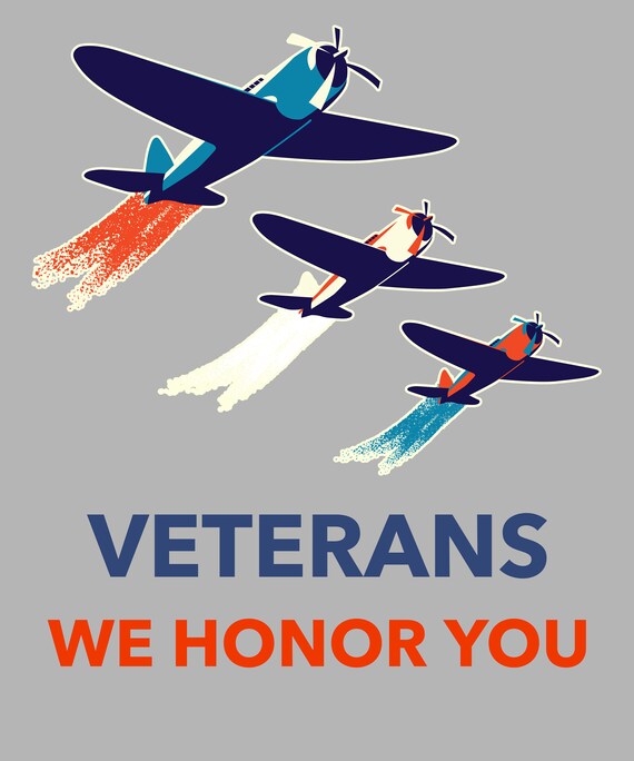 American Veterans We Honor You PNG File Digital Download File | Etsy