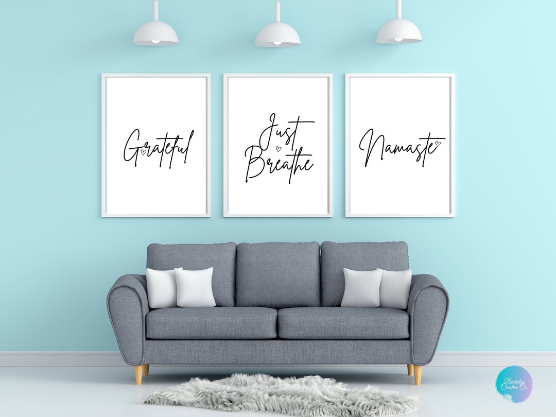 Reiki Cho Ku Rei Word Art Set of 6 Minimalist 18x24 Printable Wall Art ...