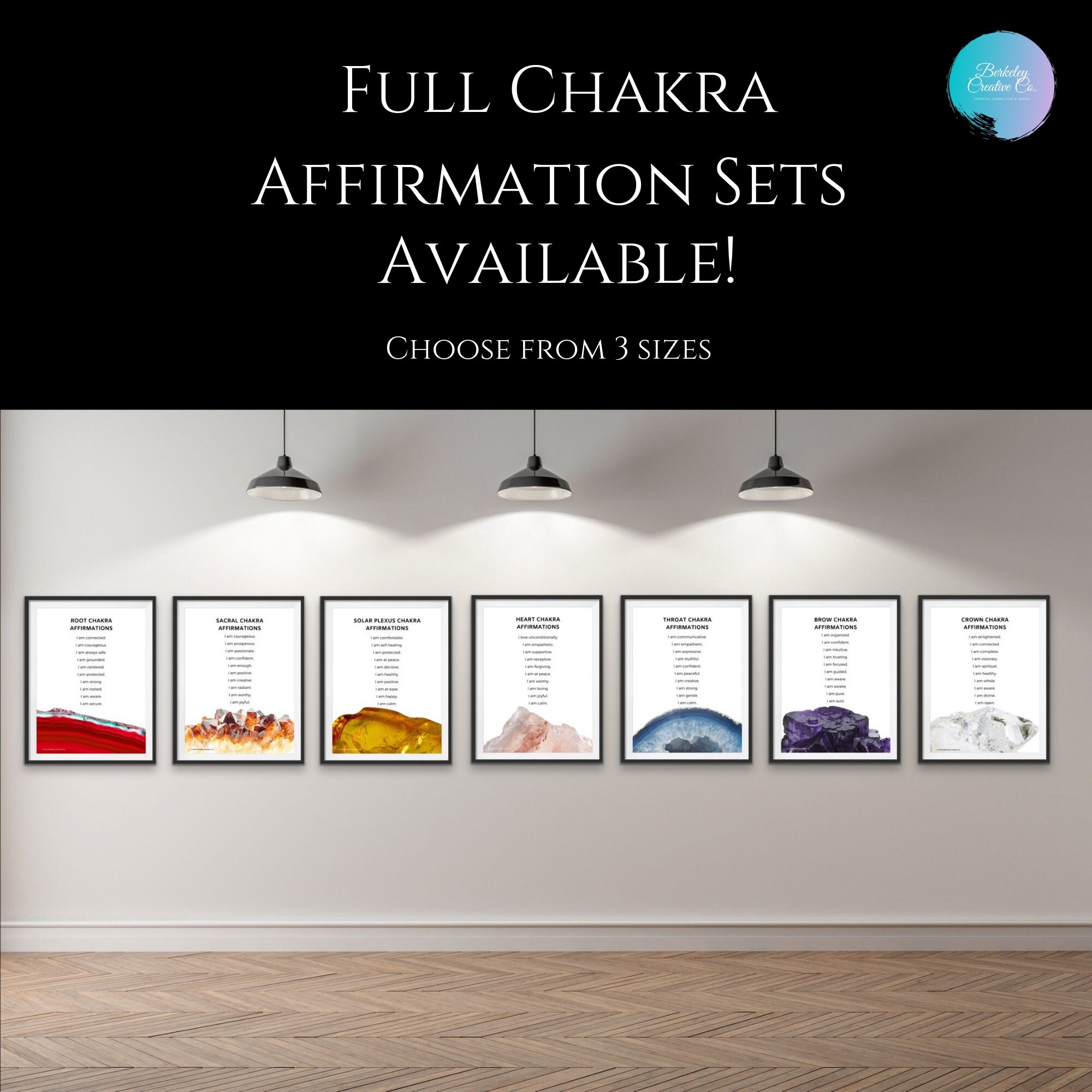Chakra Art, Chakra Poster, 7 Chakra Print, Seven Chakras, Chakra ...