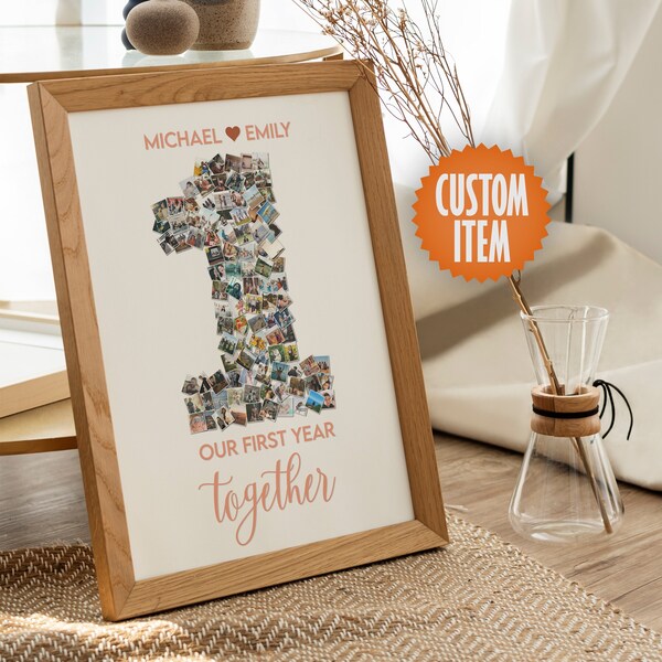 One Year Dating Gift - Etsy