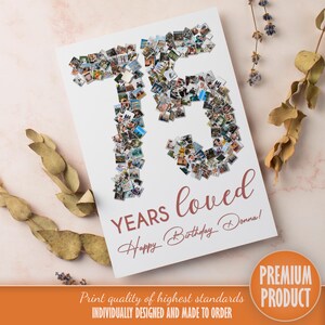75th Birthday Decorations | 75 Years Loved | 75th Birthday Photo ...