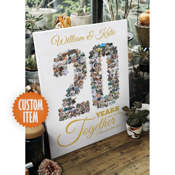 Photo Anniversary Gift 20 Years - 60+ Gift Ideas for 2024