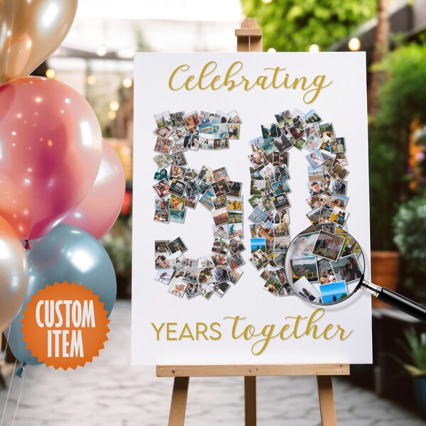 50th Wedding Anniversary Decorations - Etsy