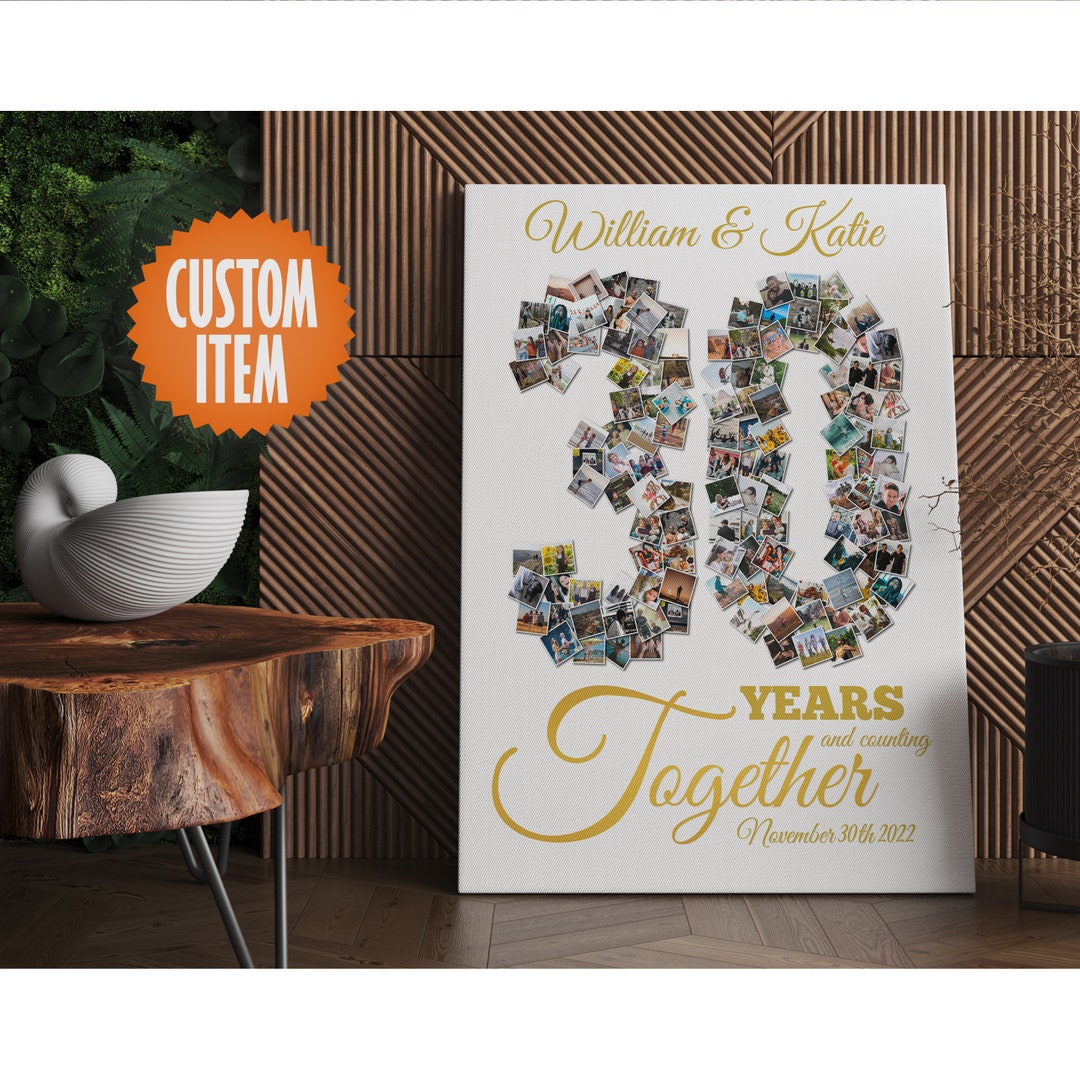 30th Anniversary Decorations 30 Year Anniversary Gift for - Etsy
