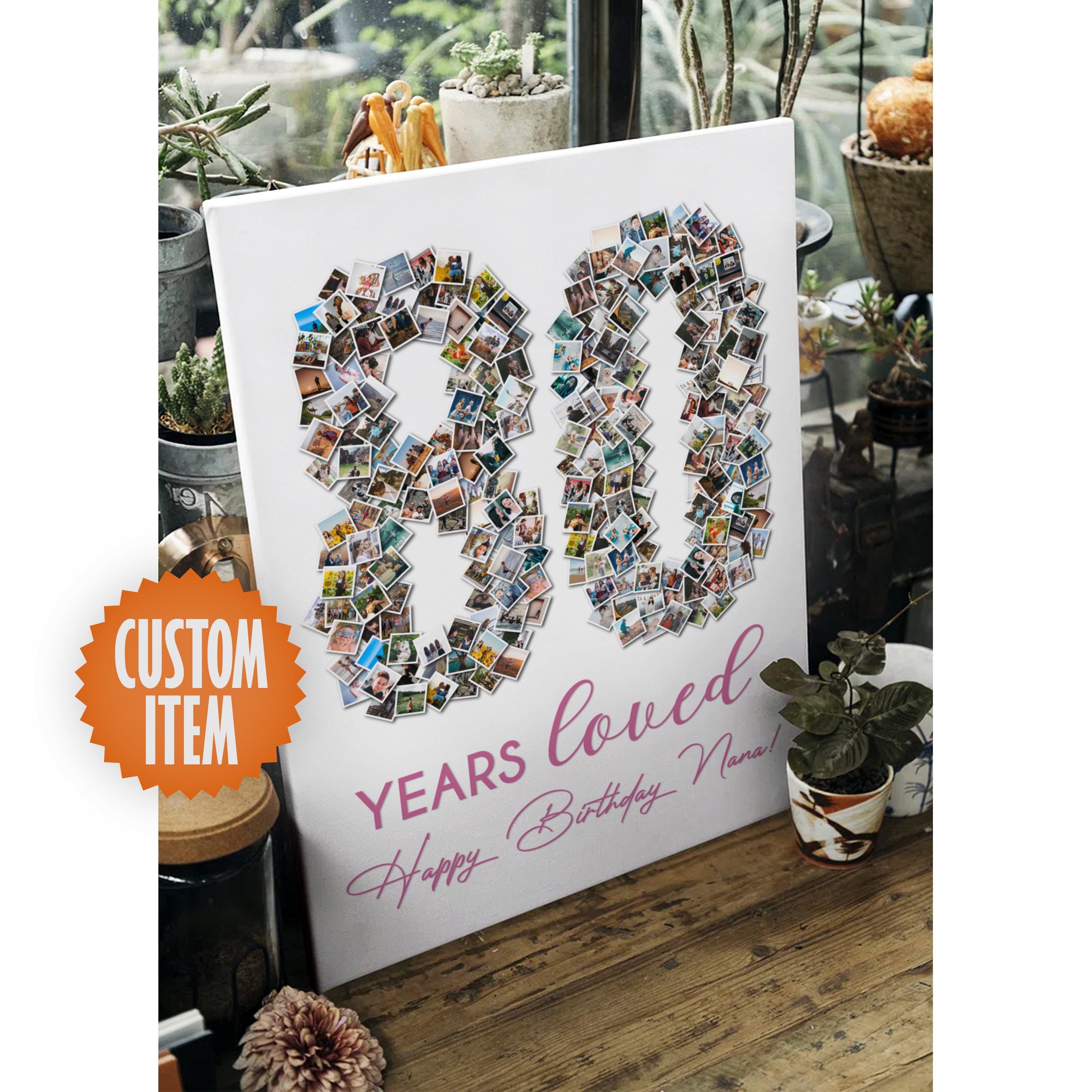 80th Birthday Borders And Frames
