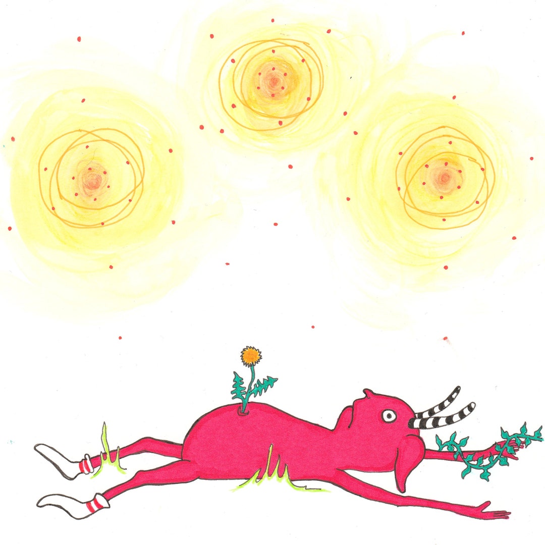 Lazy Devil Postcard, From the Anatomy of Melancholy Read-along Project ...