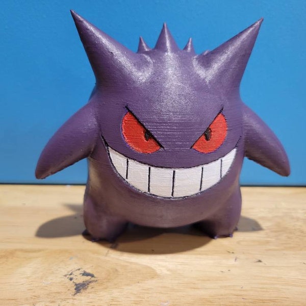 3d Printed Mini Gengar - Etsy
