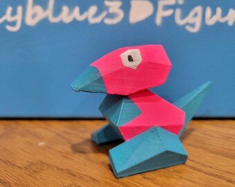 Porygon Z Keychain | Etsy