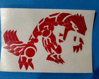 Paper Stickers, Labels & Tags Pokémon Inspired Onix Silhouette Vinyl ...