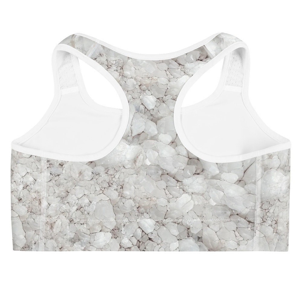 Rock Crystal/quartz Sports Bra, Gem Stones Sports Bra, Gems Sports Bra ...