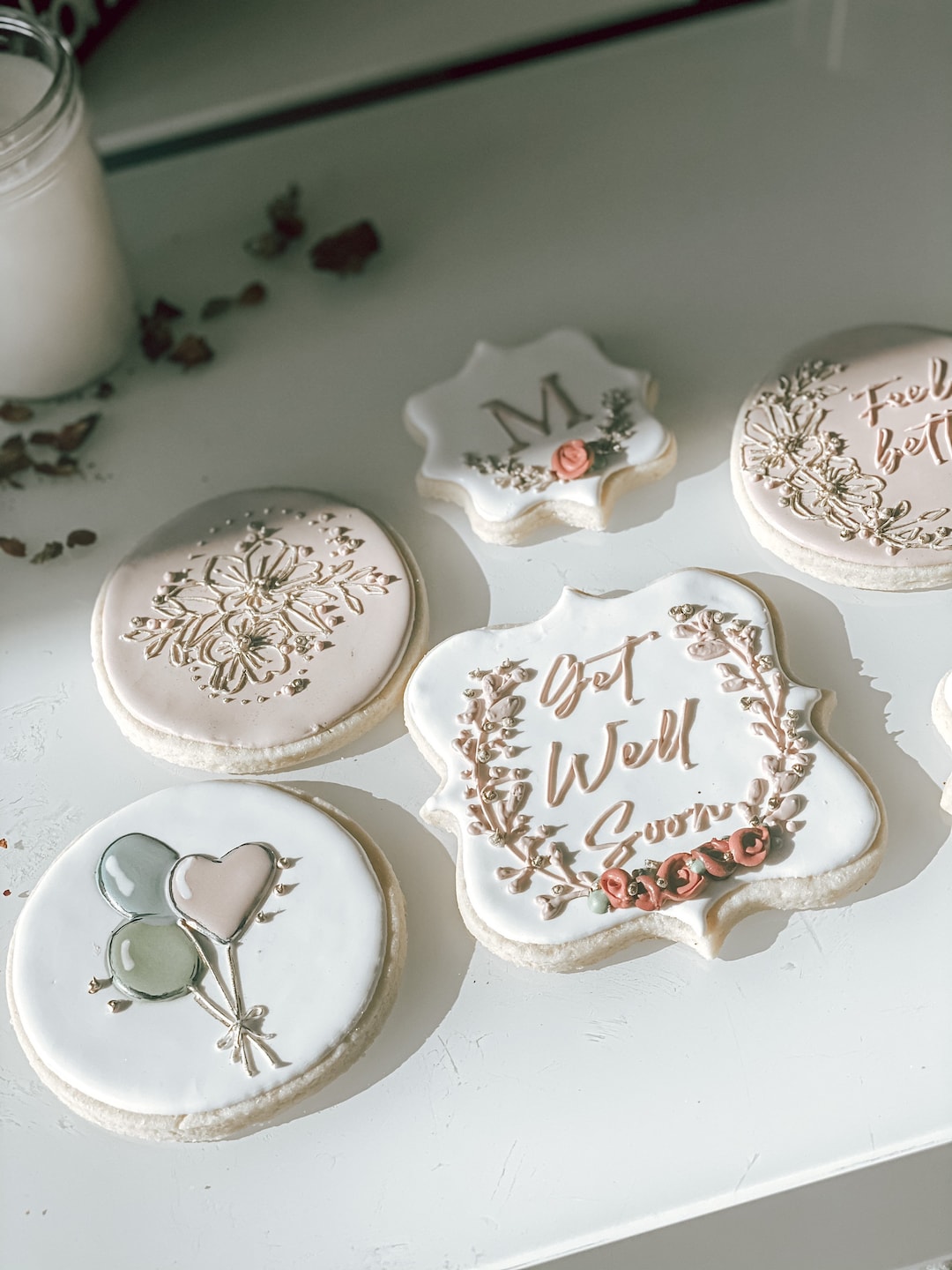 Get Well Soon Decorated Cookies - Etsy