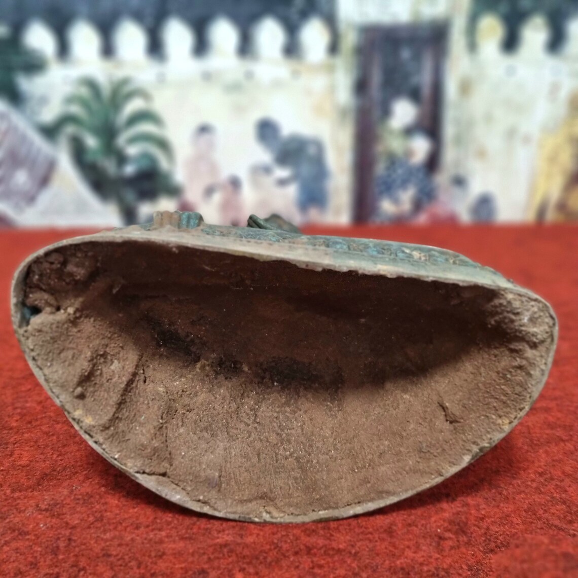 14.8 Immortal Buddha Statue Carved Thailand Buddhist Letters From Monk ...