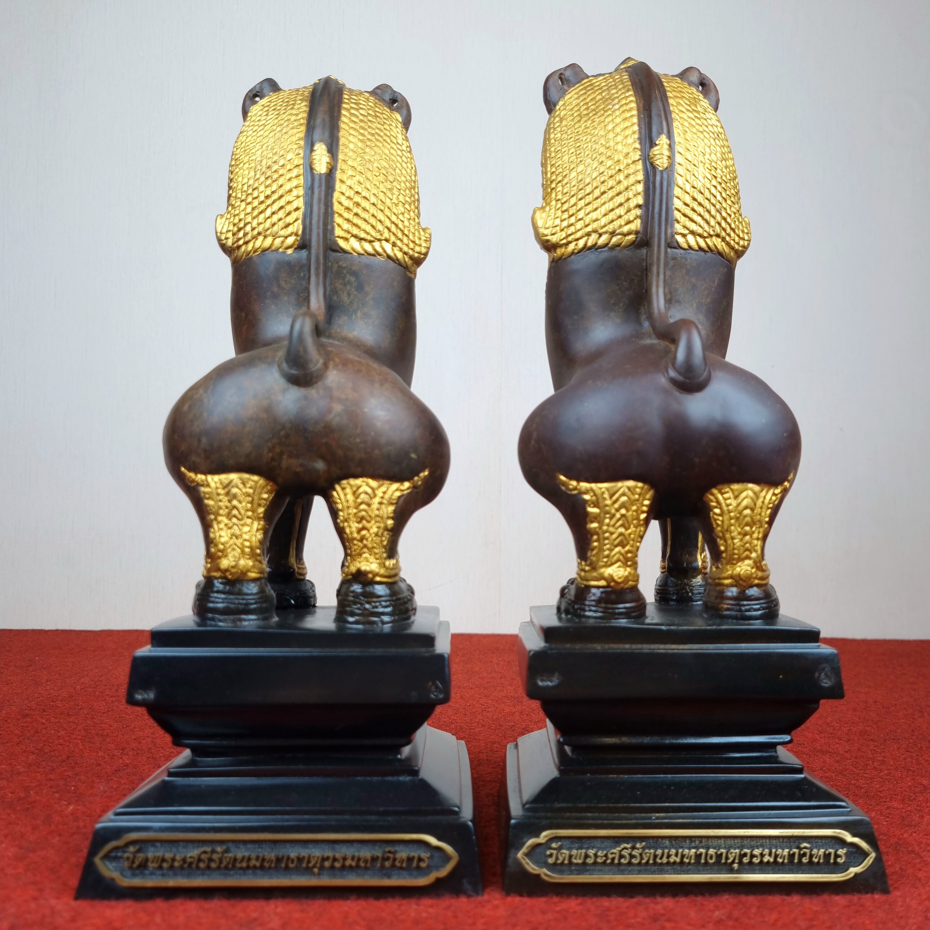 12 Chinese Lion Foo Dog Statue Fu Dog Guardian Thailand - Etsy
