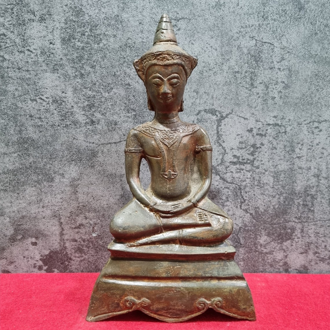 10 Phra Chai Meditation Buddha Statue Bronze Antique - Etsy