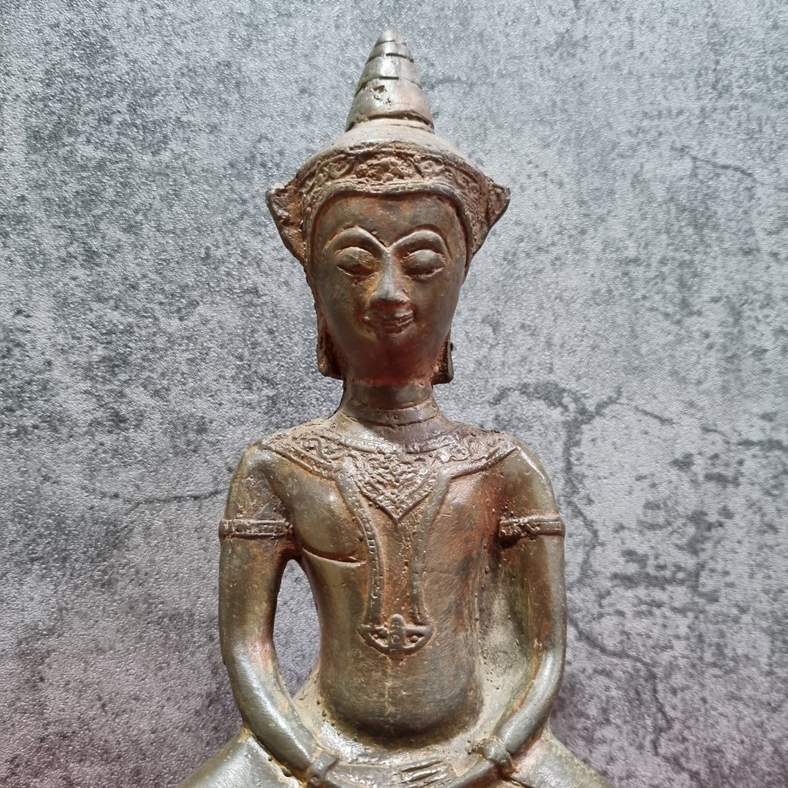 10 Phra Chai Meditation Buddha Statue Bronze Antique - Etsy
