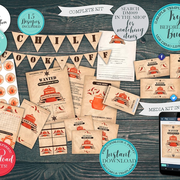 Chili Cook off Svg - Etsy