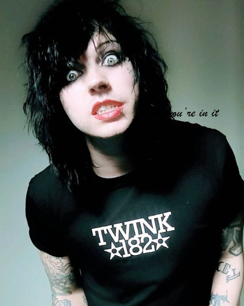 Twink 182 Gay Pop Punk Shirt Etsy