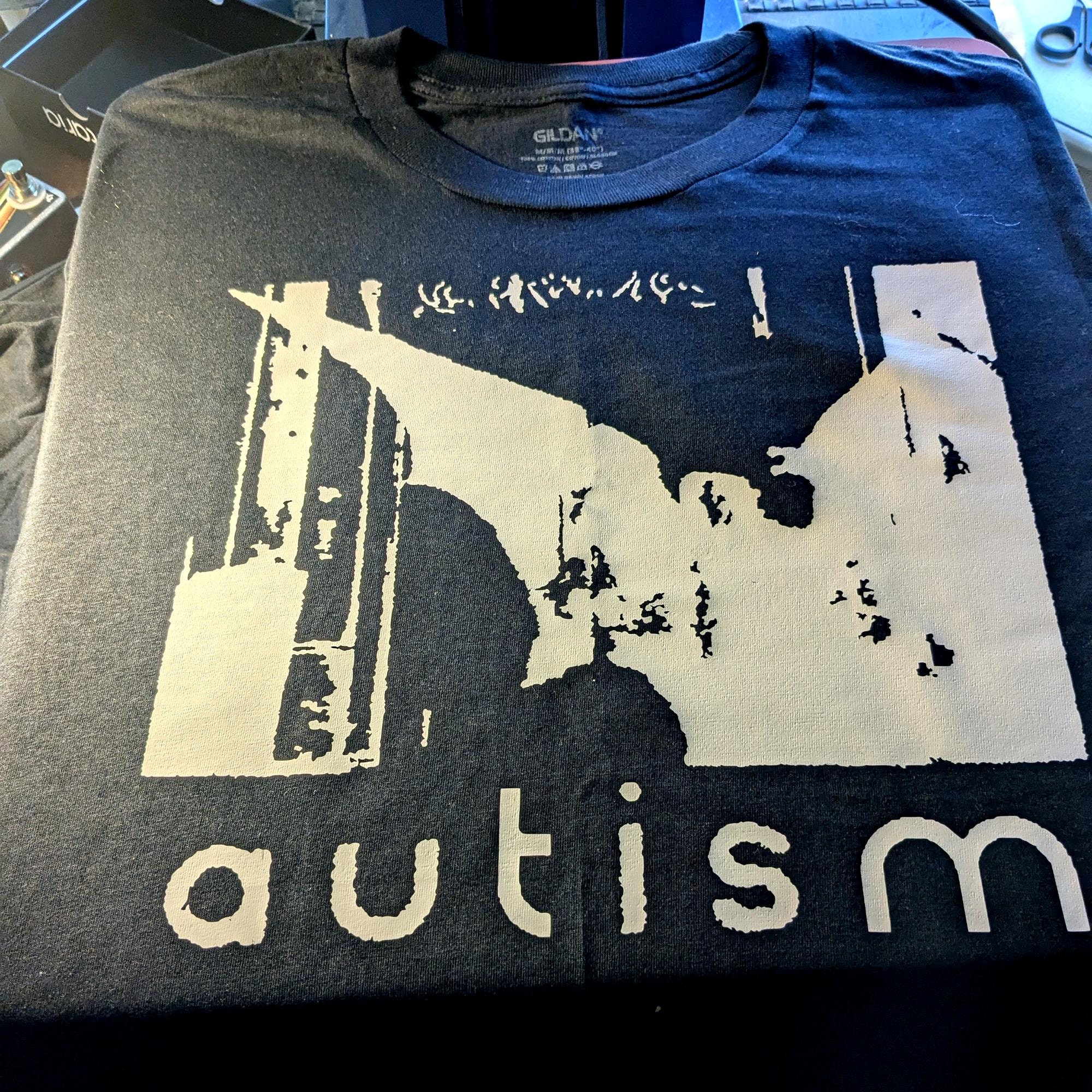 Autism Goth Style Graphic Tee - Etsy
