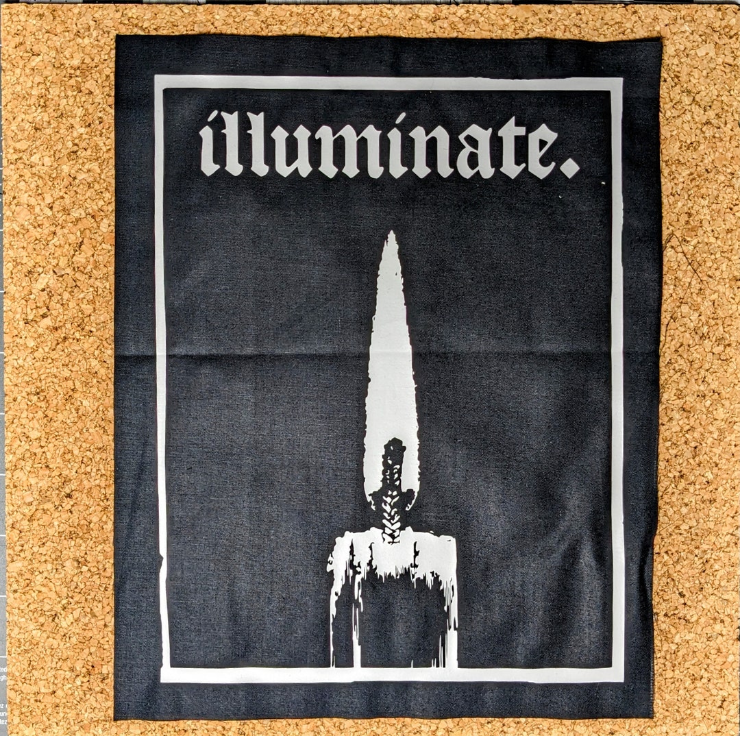 Illuminate Candle Occult Tarot Back Patch - Etsy