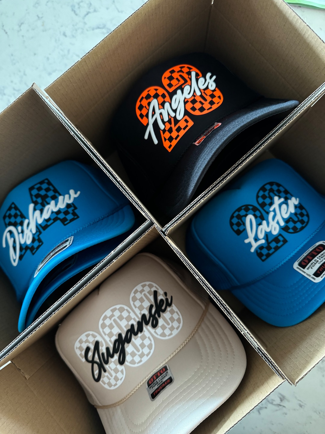 Custom Race Trucker Hat - Etsy