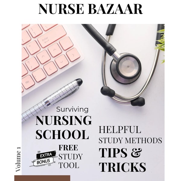 Simple Nursing Study Guide - Etsy