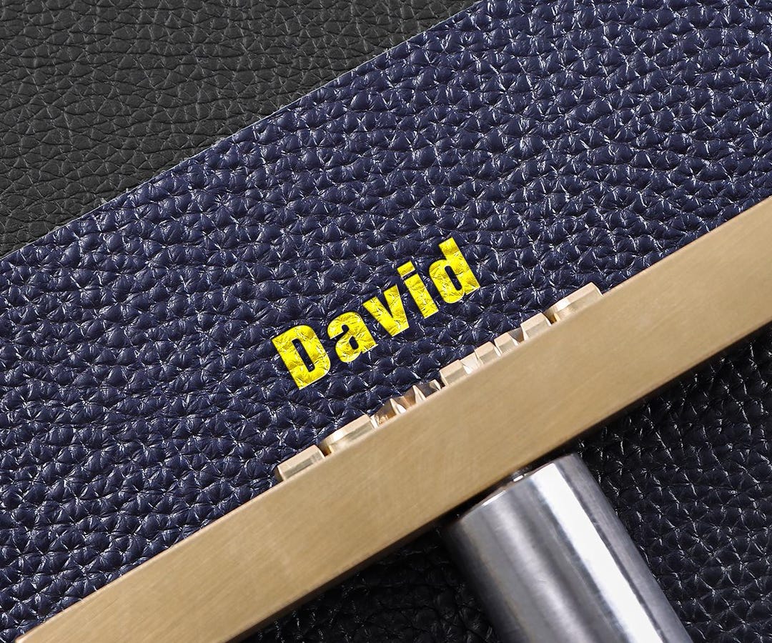 Interchangeable Alphabet Stamps, Branding Iron for Leather, Leather ...