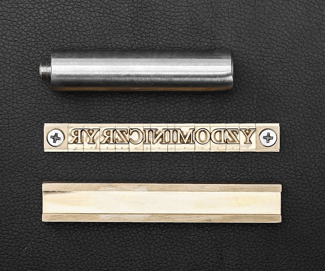 T-slot Embossing Leather Wood Stamp, Best for the Customizable ...