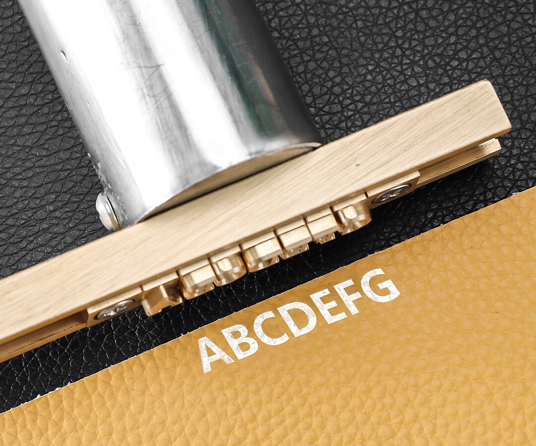 Custom Electric Letter Branding Iron, Metal Alphabet Stamp Sets ...