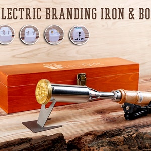Custom Branding Iron / Custom Electric Branding Iron With - Etsy