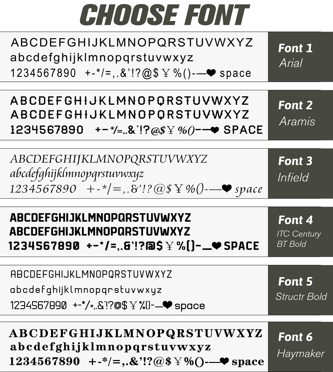 Custom Interchangeable Alphabet Stamp / Brass Metal Letters | Etsy