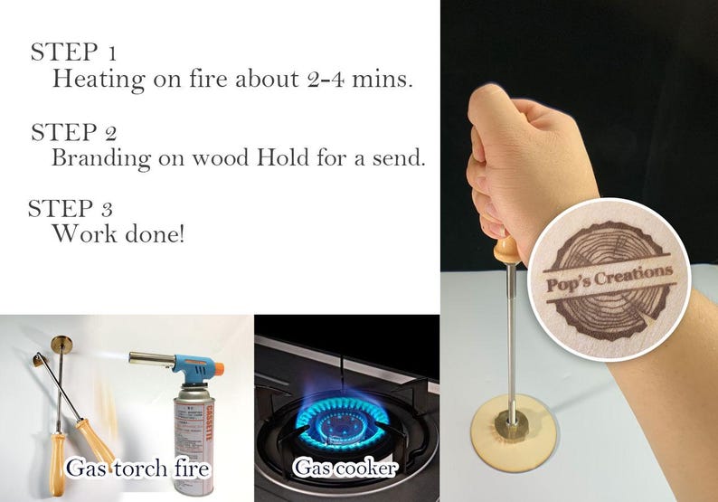 Custom Wood Burning Stamp, Heat Stamp, Custom Brand Iron Stamp,electric ...