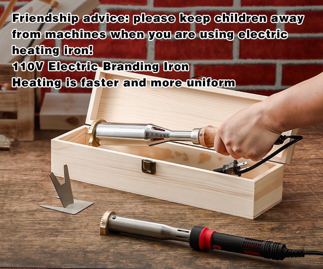 Wood Burning Stamp With Heater, Customize Wood Stamp, Gift for Husband ...