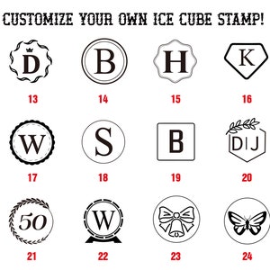 Customize Ice Stamp for Your Logo, Custom Ice Mold, Gift for Bartenders ...