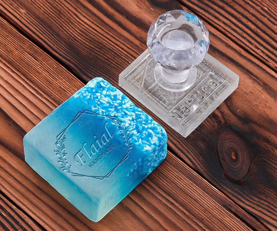 Custom Acrylic Handmade Mold Stamp, Acrylic Stamping Block, 12mm Thick ...