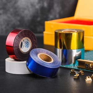 Hot Foiling Leather, Foil Stamping for Paper, Pencils More, Gold Foil ...