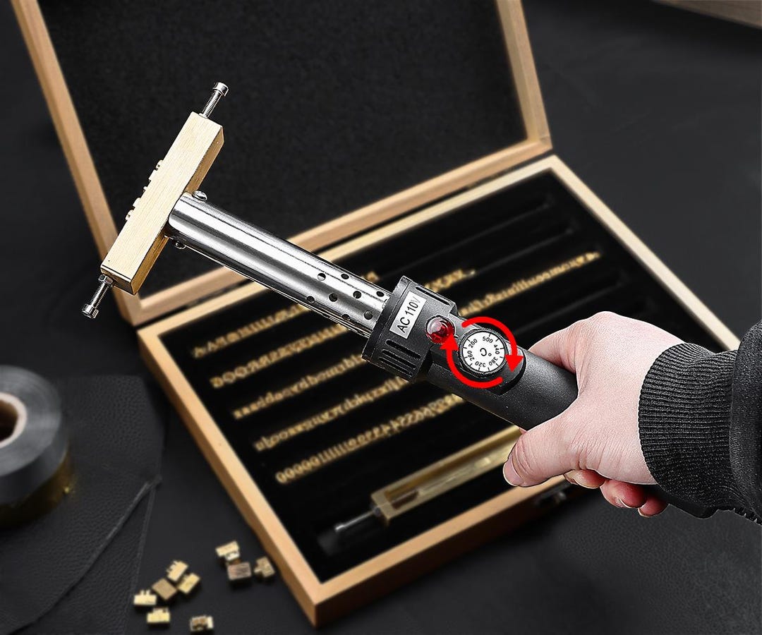 Custom Interchangeable Copper Stamp / Interchangeable Wood Brand Iron ...