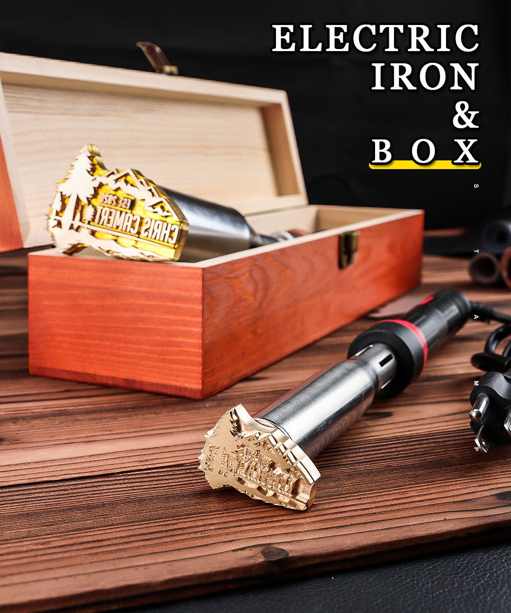 Custom Branding Iron Signature Branding Iron Wood Branding - Etsy