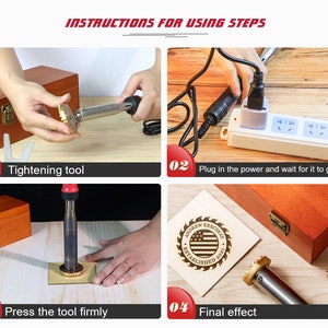 Custom Branding Iron for Woodworkers / Custom Wood Burning - Etsy