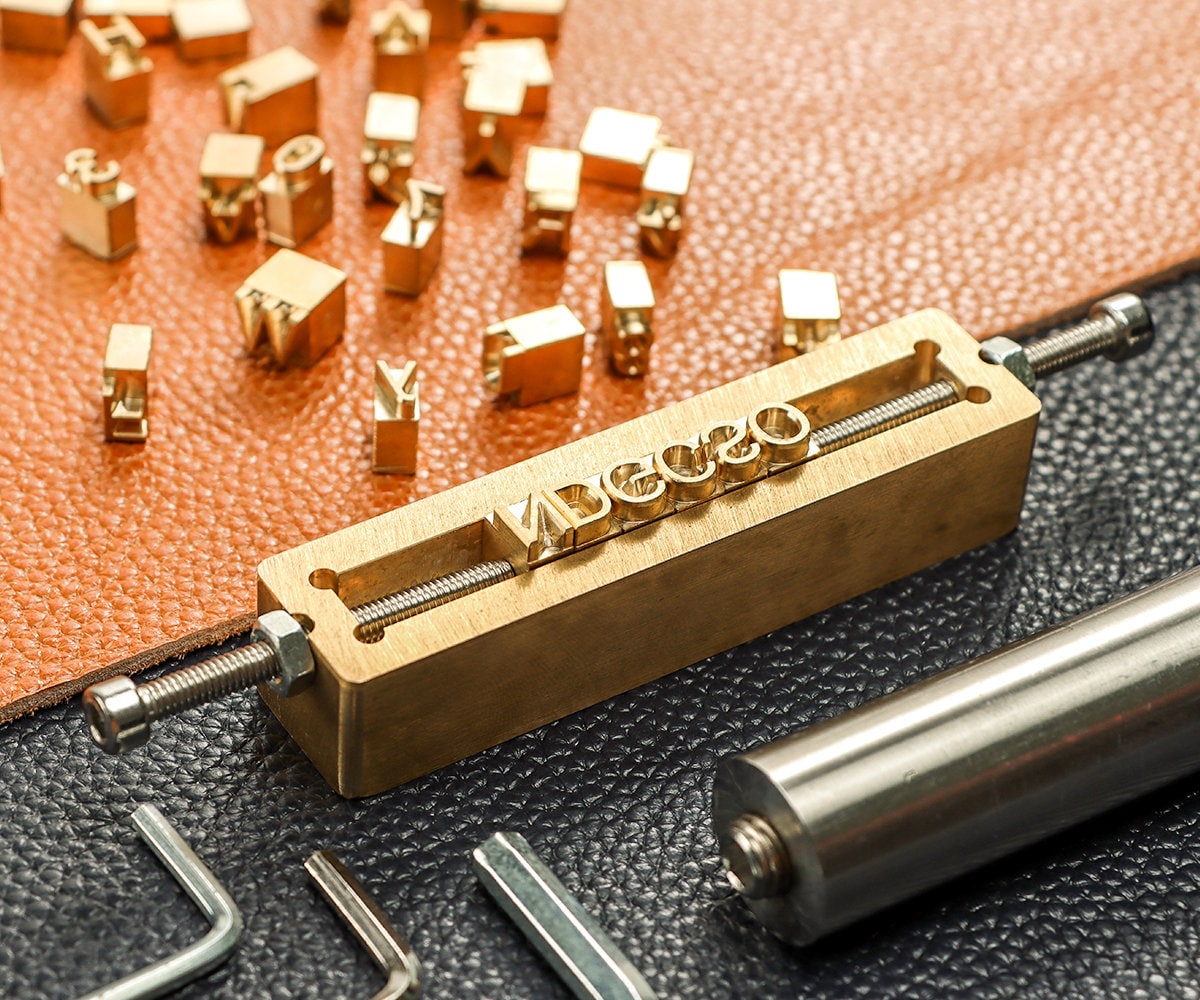 Custom Leather Stamp Letters 26 Alphabet Stamp Branding Iron - Etsy